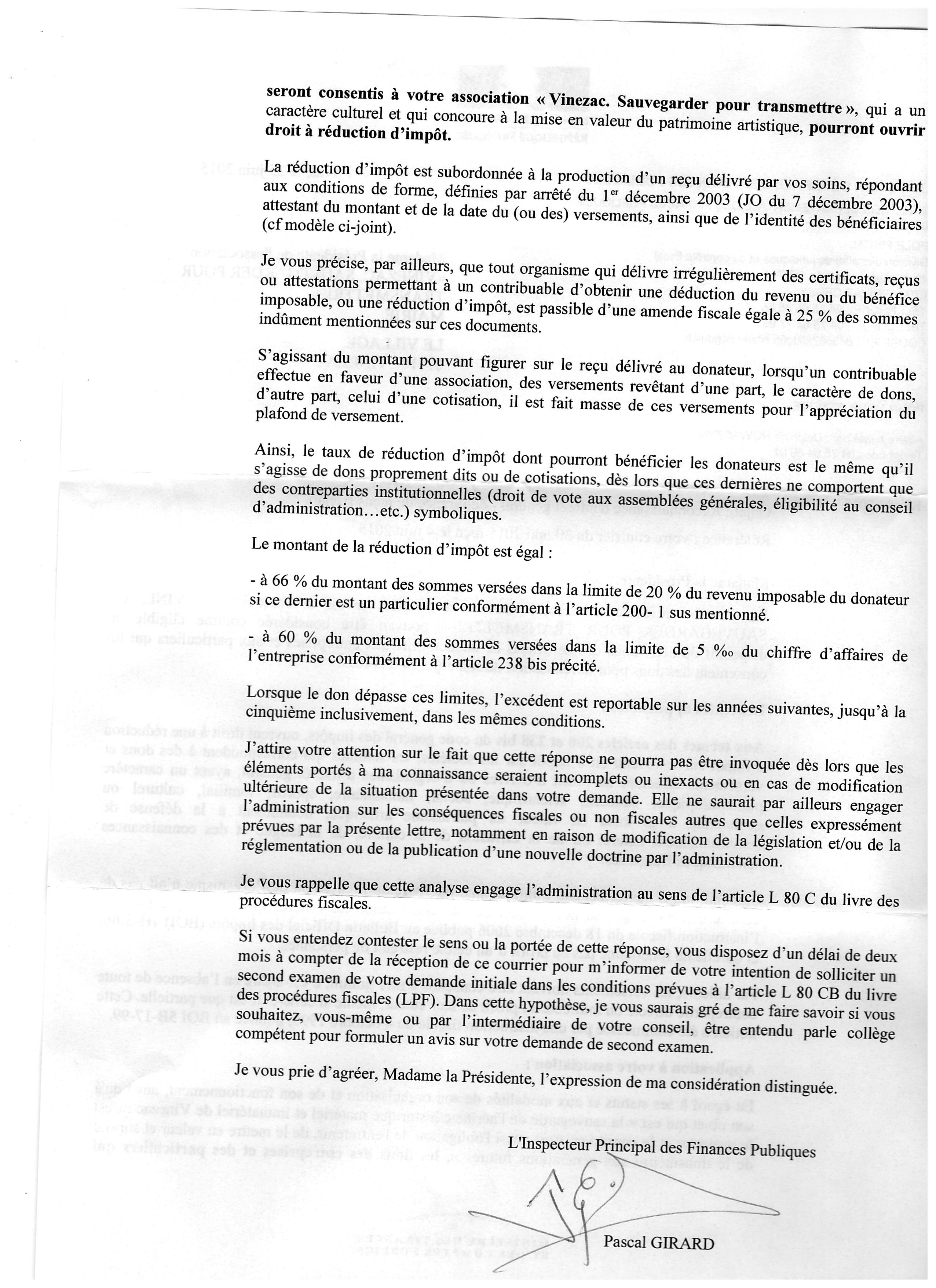 Consulter notre Reconnaissance d'intérêt général