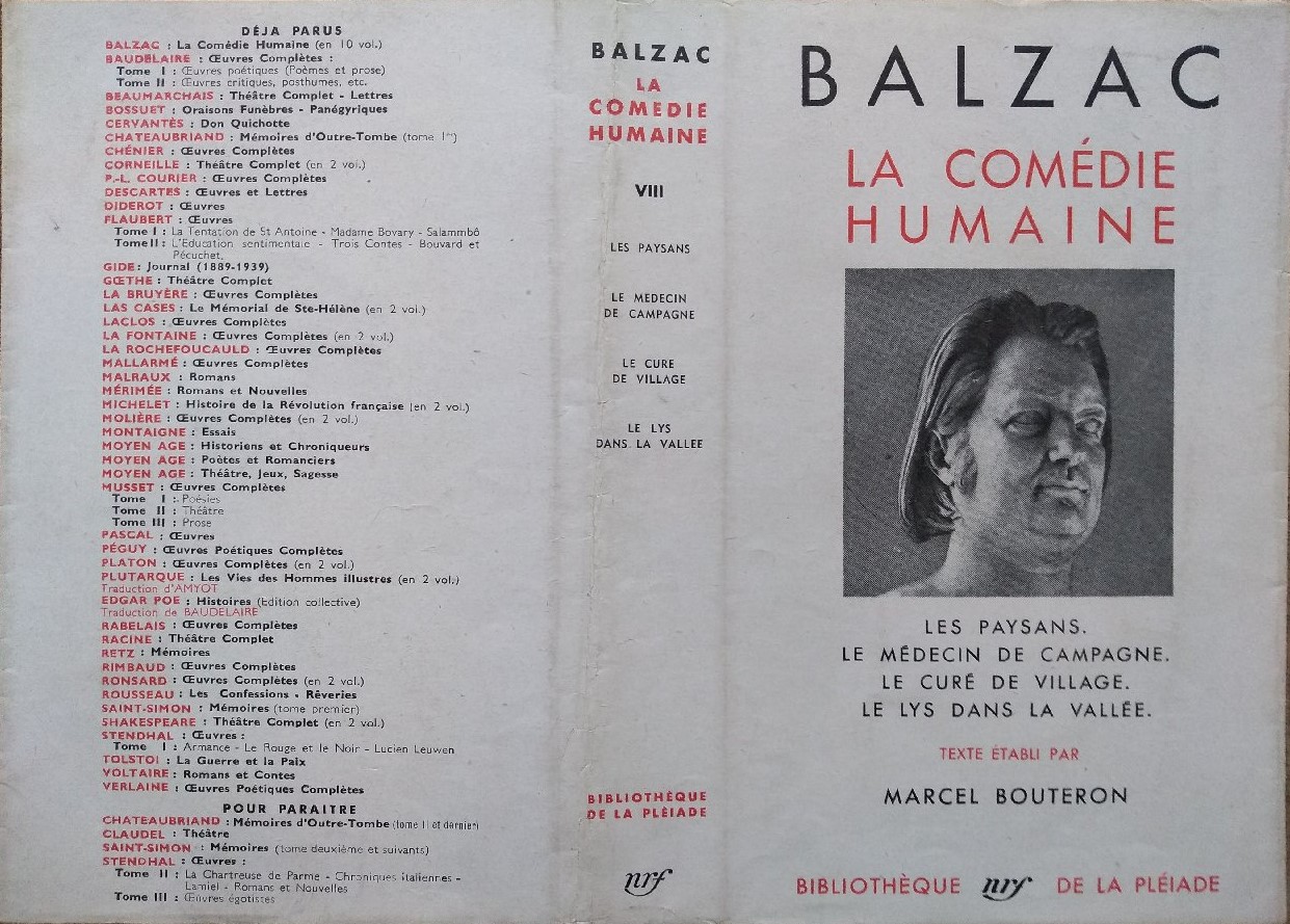 Balzac dans la bibliothèque de la Pléiade