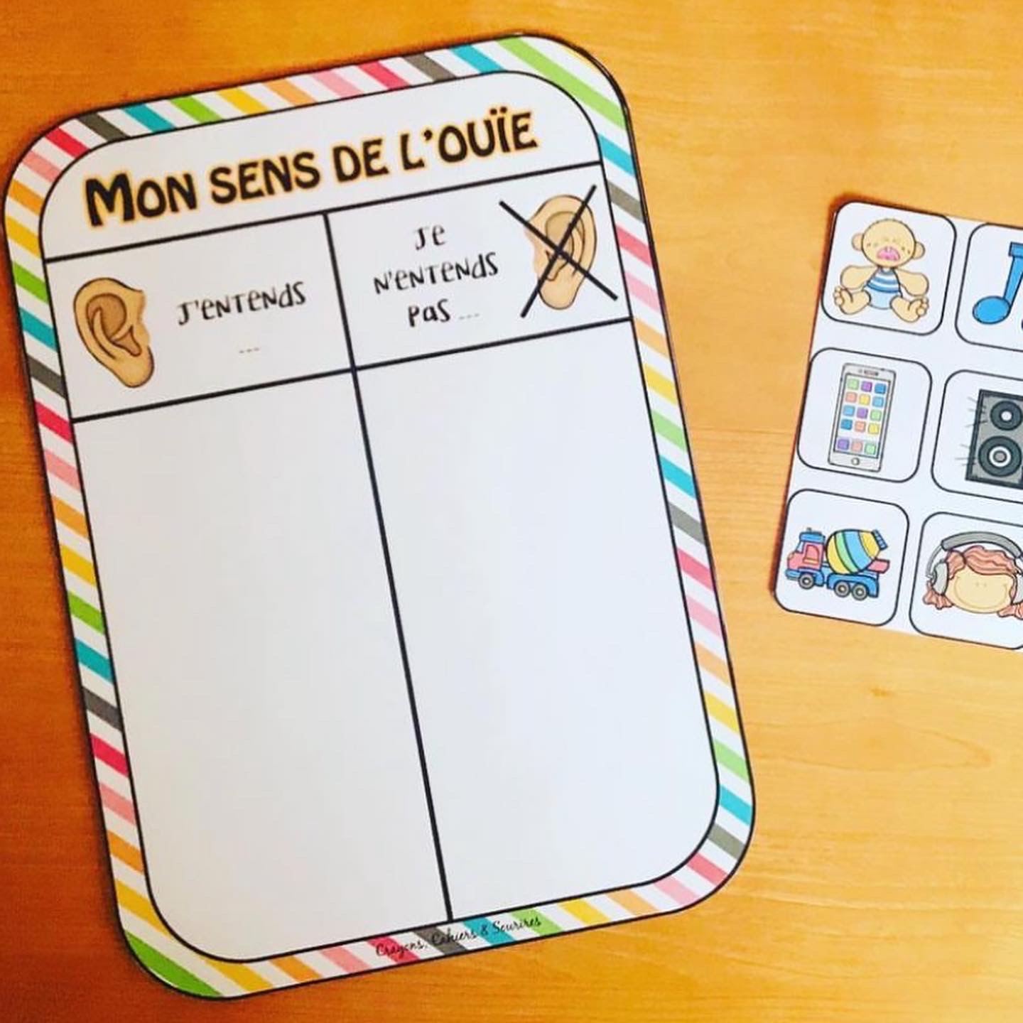 Crayons, Cahiers & Sourires - 5 SENS