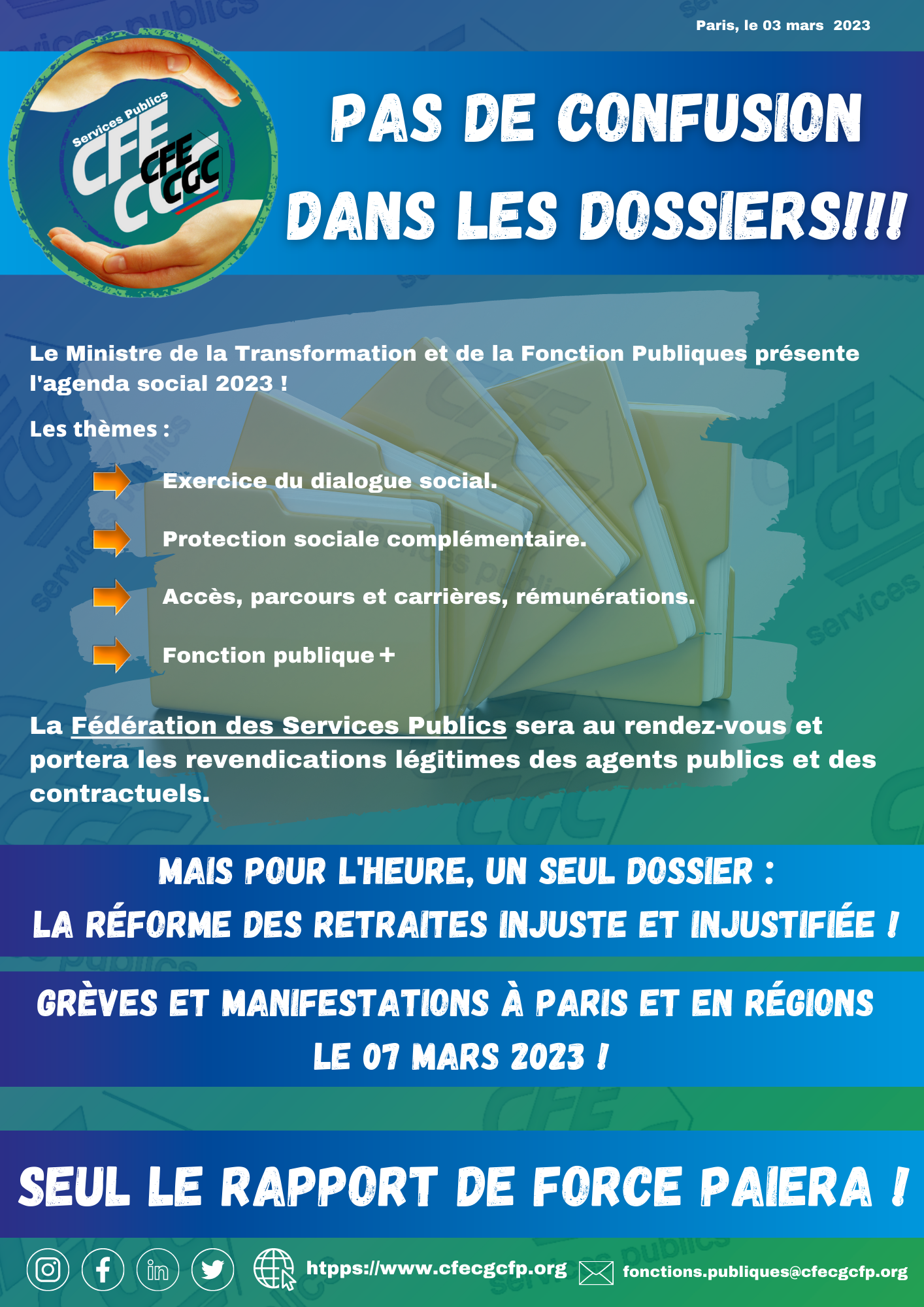 Services publics CFE CGC