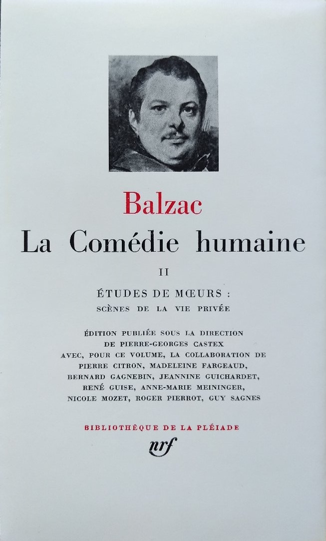 Balzac dans la bibliothèque de la Pléiade